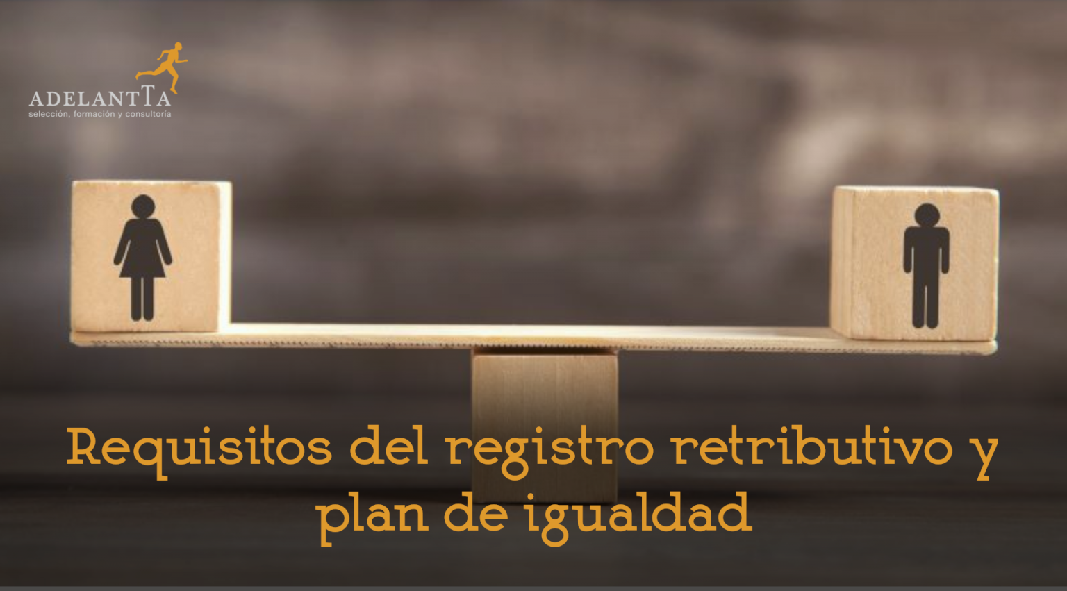 Requisitos del registro retributivo y plan de igualdad | AdelantTa